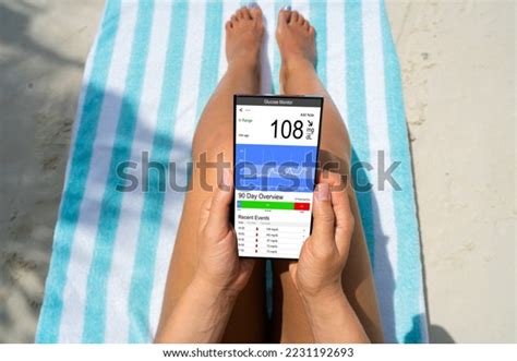 Blood Glucose Measurement Concept Pov Images Stock Photos D