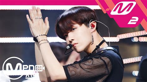 Mpd직캠 방탄소년단 제이홉 직캠 4k Fake Love Bts J Hope Fancam Mcountdown2018531 Youtube
