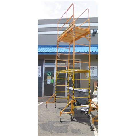 Werner Srs 72 Steel 6 Rolling Scaffold Oahu Auctions