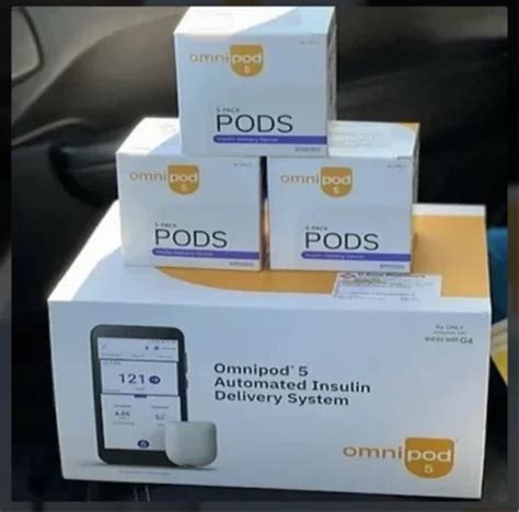 Omnipod Pods For The Omnipod System 5 Pack Us Us Delivery For