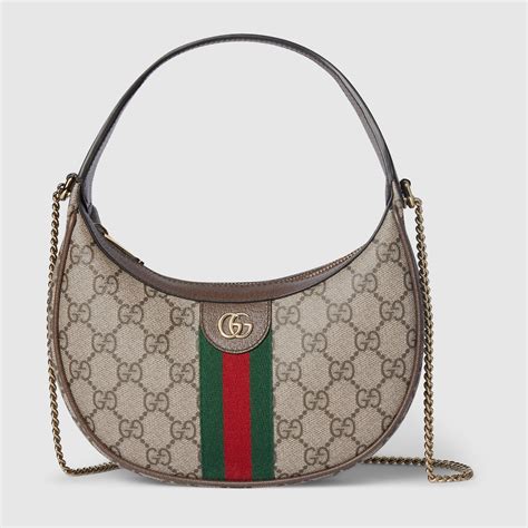 Ophidia Small Shoulder Bag In Beige And Brown Gg Fabric Gucci® Us