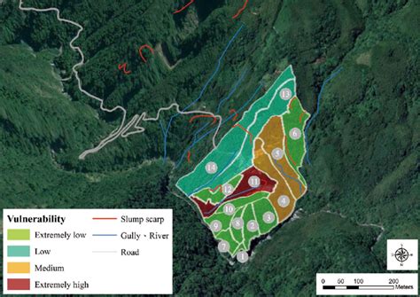 Vulnerability Level Mapping Of Landslide Referred To Units Around The