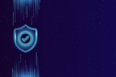 추상 보안 기술 배경 무료 벡터