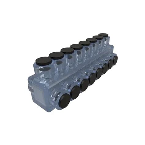 Ilsco Ectd 8 4 Clear Multi Tap Pre Insulated Connector