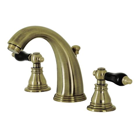 Kingston Brass Kb983aklab Duchess Widespread Bathroom Faucet With