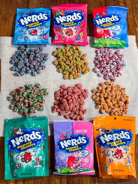 Tales Of The Flowers A Nerds Gummy Cluster Taste Test 6 Unique