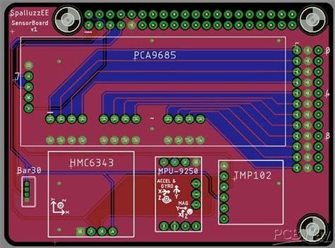 Underwater Remote Operated Vehicle Sensor Breakout Board Share PCBWay