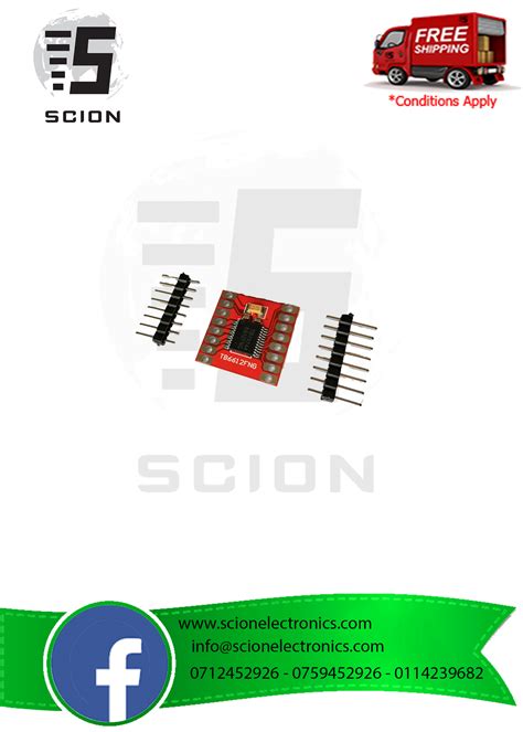 Dual Motor Driver 1a Tb6612fng Microcontroller Better Than L298n Scion Electronics