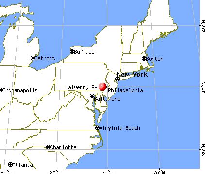 Malvern Pennsylvania Pa 19355 Profile Population Maps Real Estate