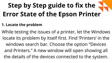 Ppt How To Fix Epson Printer Error State Issue In Windows 10 Powerpoint Presentation Id