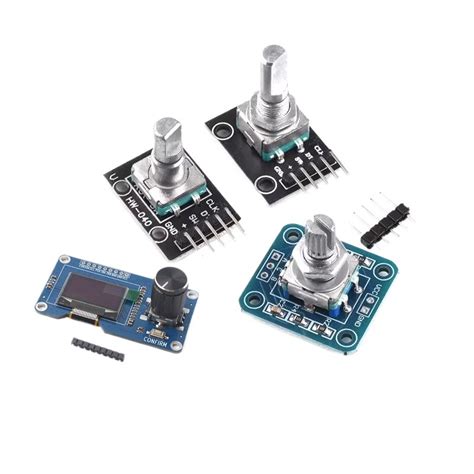 Rotary Encoder Module With Screen 360 Degree Coding For Module Potentiometer Digital Pulse