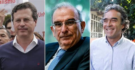 Sergio Fajardo Juan Manuel Galán Y Humberto De La Calle Los