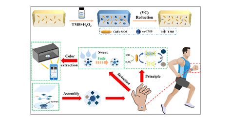 Coencapsulating Tmb Probes And Bimetallic Mof Nanozymes In A Hydrogel