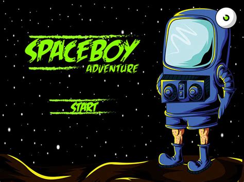 Spaceboy Adventuregame Design On Behance