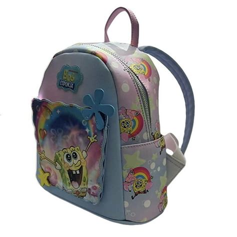 Mini Mochila Bob Esponja Nickelodeon Imagen Holograma Walmart En Línea