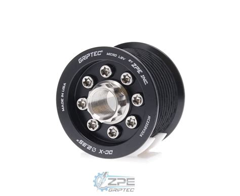 Zpe Griptec 2pc Hellcat Black Pulley And Hub Kit Moored Performance