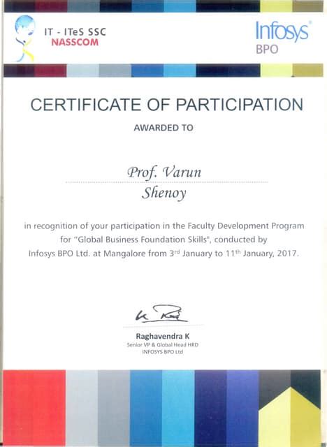 Infosys Course Global Business Foundation Skills Pdf