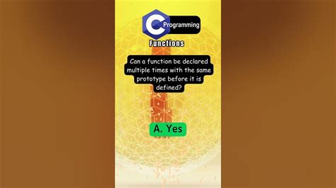 Ultimate C Programming Functions Quiz To Grow Your Knowledge Cprogramming Clanguage Youtube