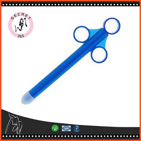Silicone Sex Toys Lubricant Applicator Syringe Syringe And Silicone Syringe