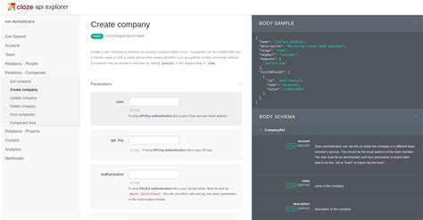 How To Create Or Update Companies With The Cloze Api In Python Endgrate