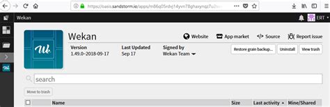 Error When Logging In To Wekan REST API When Using Sandstorm Wekan Issue Wekan Wekan