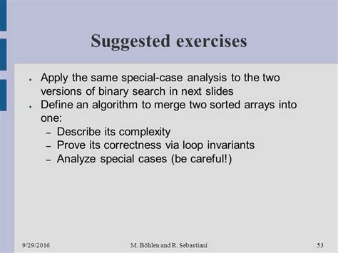 M Böhlen And R Sebastiani 92920161 Data Structures And Algorithms Roberto Sebastiani Ppt