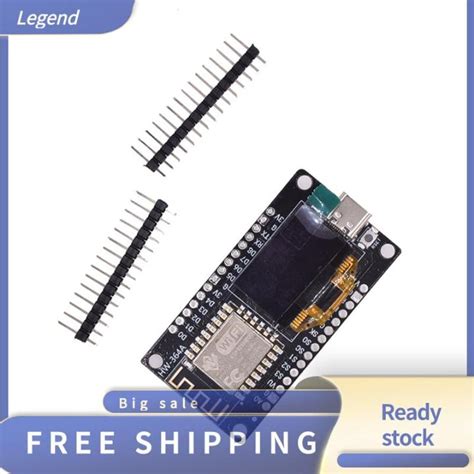 🎈🎀【lowest Price】legend Nodemcu บอร์ดพัฒนา Esp8266 Type C ไมโคร Usb Ch340c Wifi โมดูล096นิ้ว