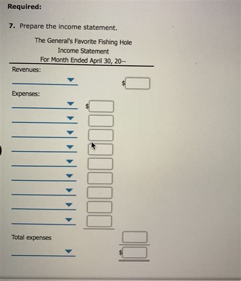 Solved Bob Night Opened The General S Favorite Fishing Chegg Com
