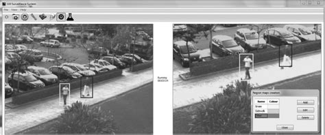 An Example Of Two Camera Object Tracking The Two Silhouettes Of A Same Download Scientific