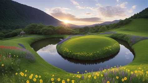 Ai产生的 河 草地 Pixabay上的免费图片 Pixabay