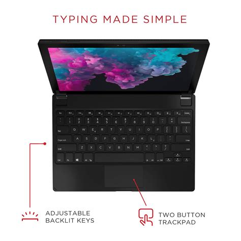 Brydge 12 3 Wireless Bluetooth Keyboard For Microsoft Surface Pro 7 Surface Pro 6 Surface