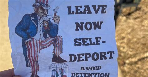 Kkk Fliers Tell Tennessee Neighborhood To Leave Now And Self Deport