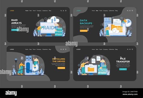 Raid Array Stock Vector Images Alamy