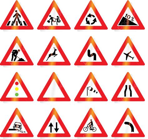 Road Signs Vector Clip Art Vector Arrow Vector Clip Art Vector Arrow