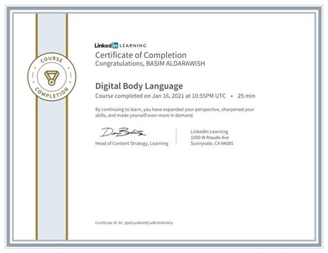 basim aldarawish on linkedin certificate of completion