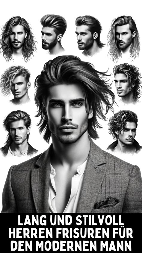 Lang Und Stilvoll Herren Frisuren Für Den Modernen Mann Frisur Ideen