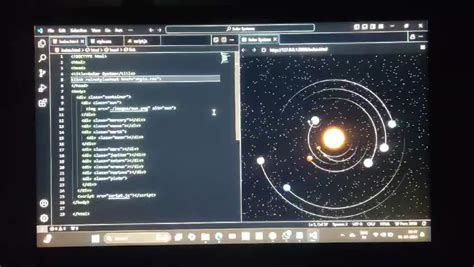 Md Aadil On Linkedin Solarsystem Html Css Javascript Project Webdevelopment