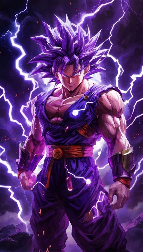 Purple Goku Dragones Personajes De Goku Dragon Ball Gt