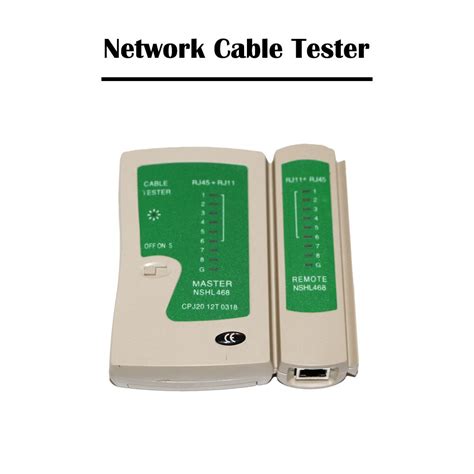 Network Cable Tester For Rj 11 Rj12 Rj45 Port Ne Vicedeal