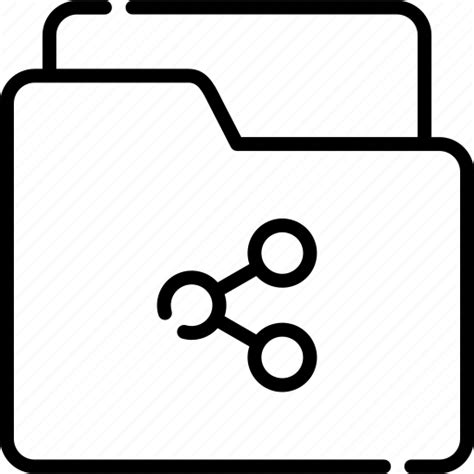 share document file ui essentials folder data icon download on