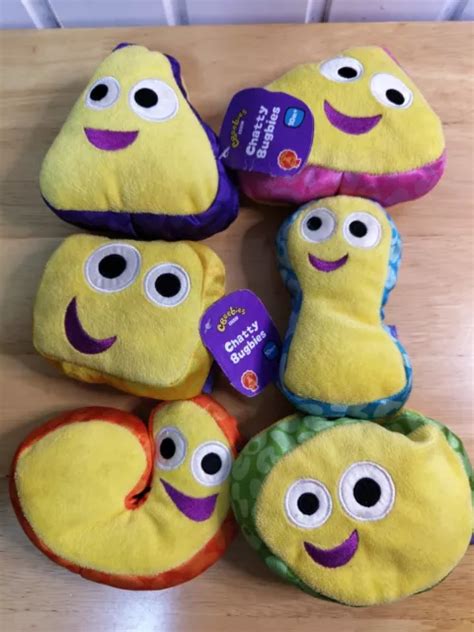 Cbeebies Chatty Bugbies Fobble Dibble Tobble Wobble Wibble And Squide Toys £69 99