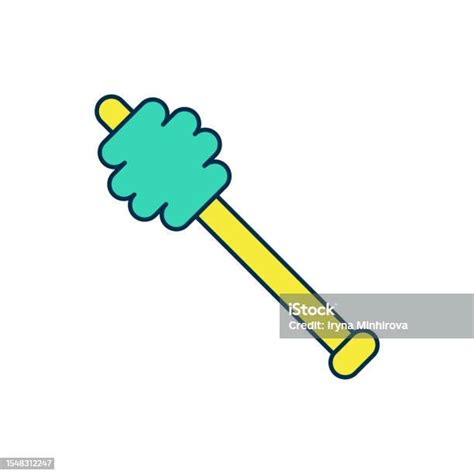 흰색 배경에 격리 된 윤곽 꿀 디퍼 스틱 아이콘을 채웠습니다 꿀 국자 벡터 0명에 대한 스톡 벡터 아트 및 기타 이미지 0명 가득 찬 건강관리와 의술 Istock