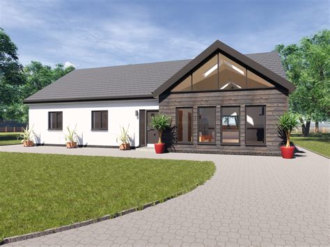 Three Bedroom Contemporary Bungalow Design The Pembridge