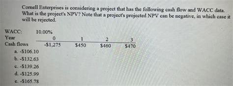 [solved] Answer Using Formulas Of Irr Discounted Payback Mi