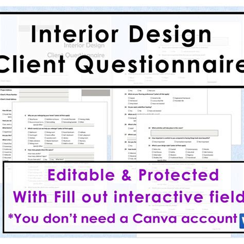 Vintage Interior Design Title Block Templates A A A X X X X Sizes