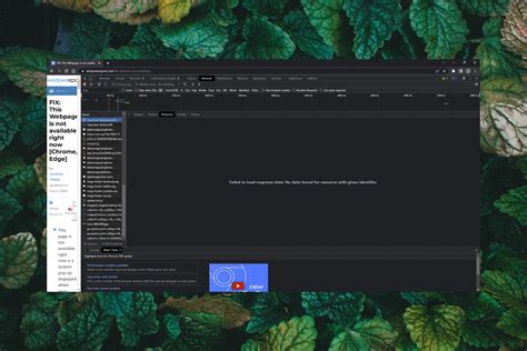 Error De Chrome Failed To Load Response Data Solución