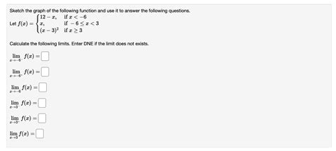 Solved Sketch The Graph Of The Following Function And Use It Chegg