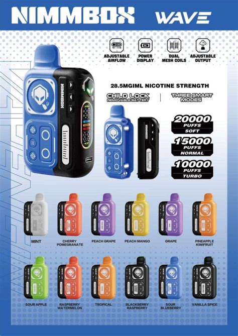 Nimmbox Wave Replacement Pod 20000 Puffs