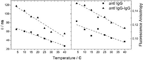 Rotational Correlation Time Left From Tcspc Traces And Steady State Download Scientific