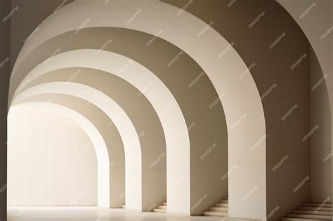 Premium Ai Image Minimalist Geometries Classical Architecture And Modern Mismatch Complex Shapes